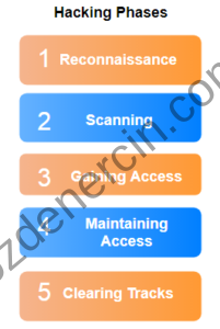 Hacking Steps and Phases - Ozden ERCIN - Cyber Security Lab & Blog